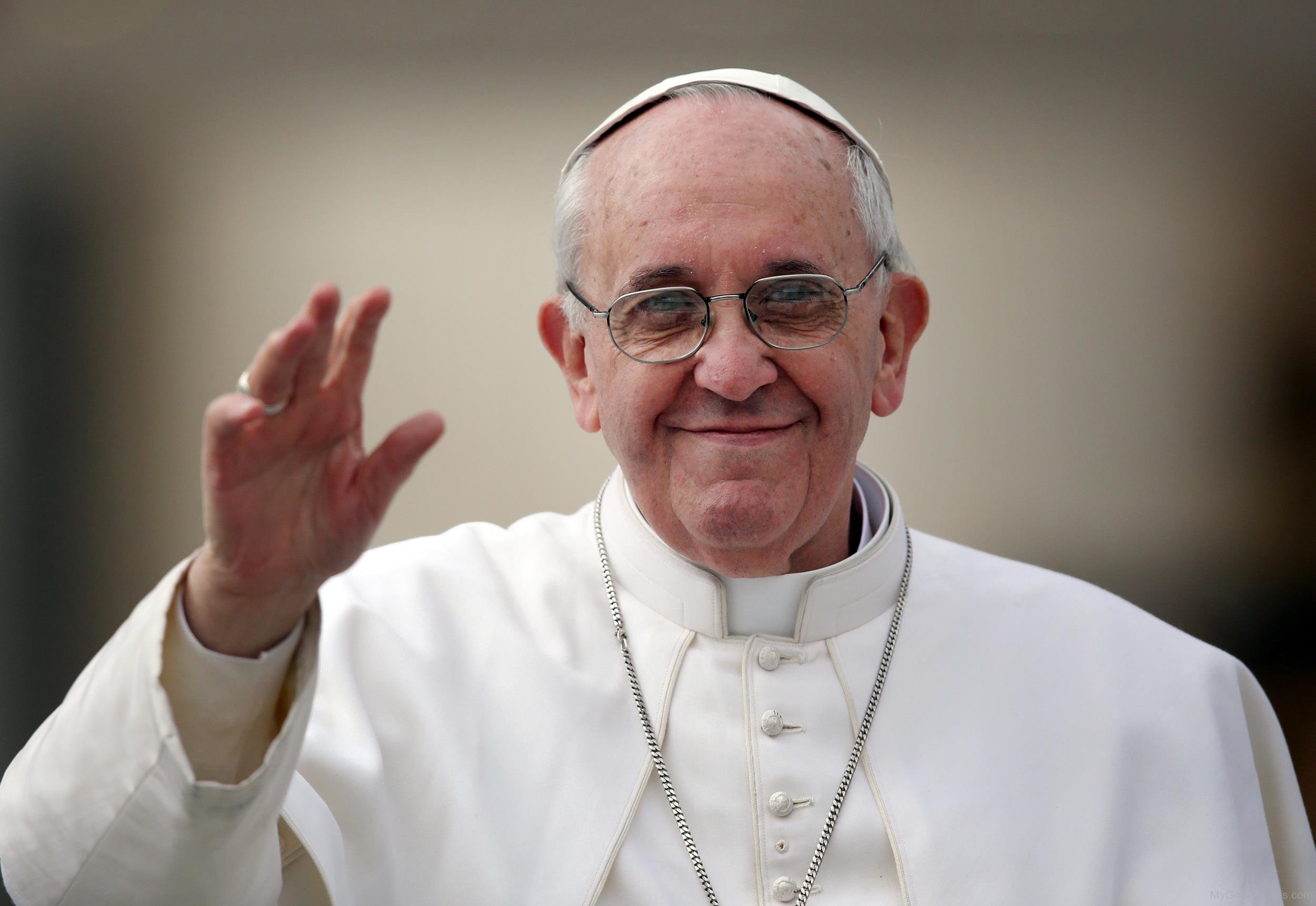 Pope Francis Smiling Pope Francis Smiling